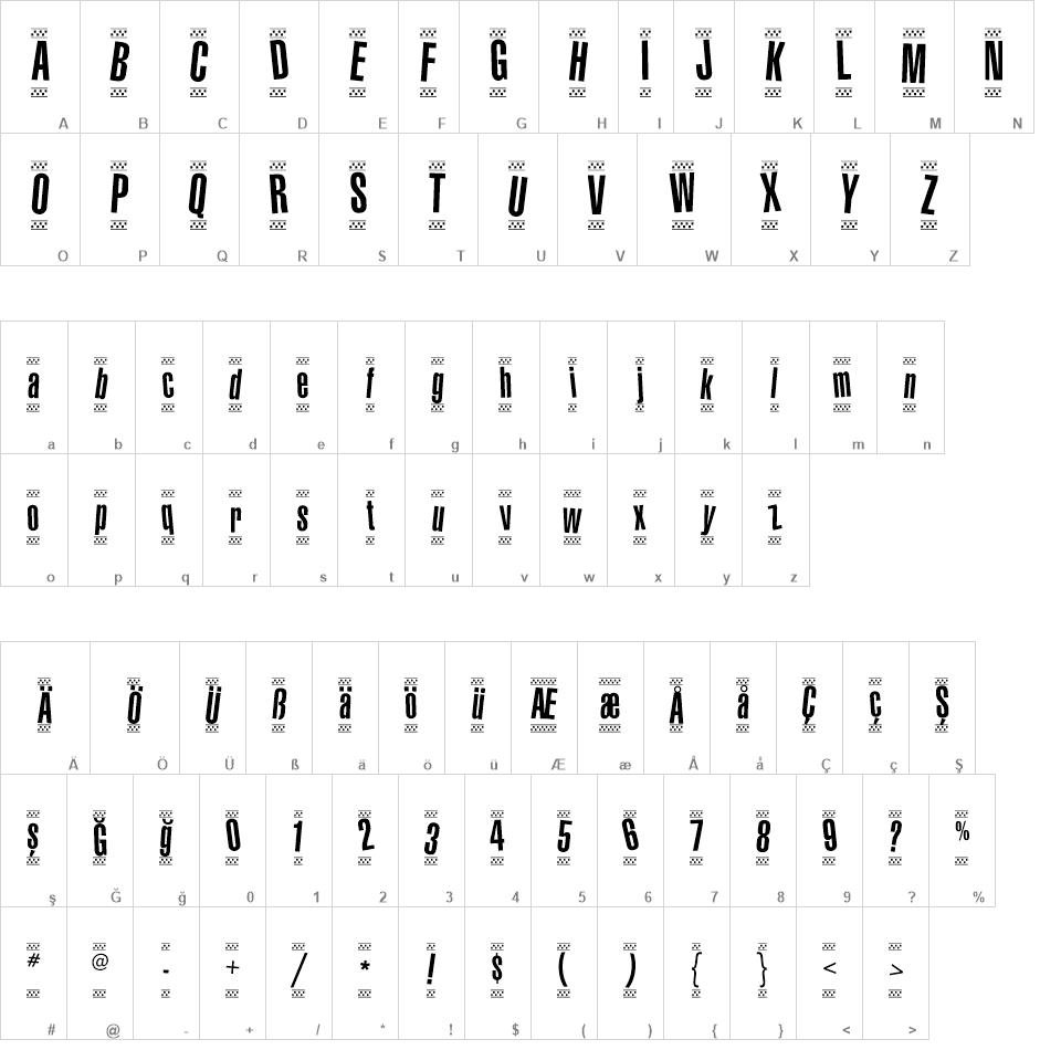 1980 Portable free font