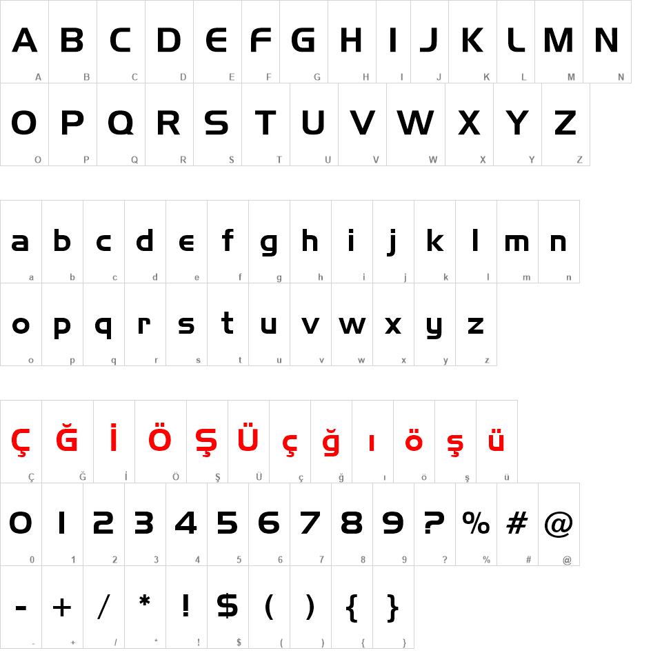 Aero free font