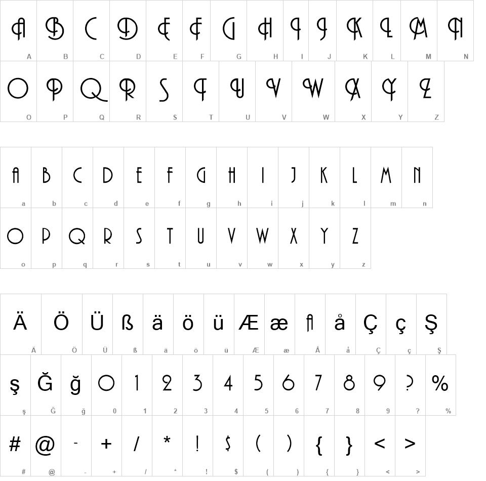 Andes free font