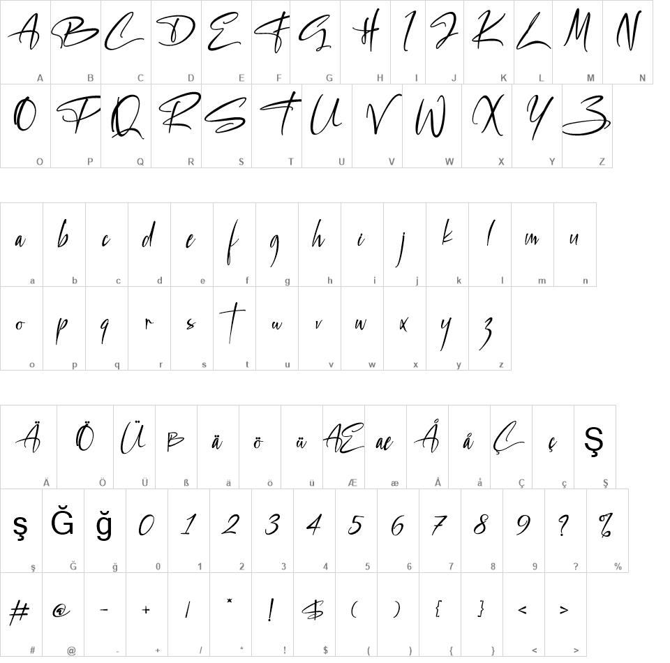 Backstreet free font