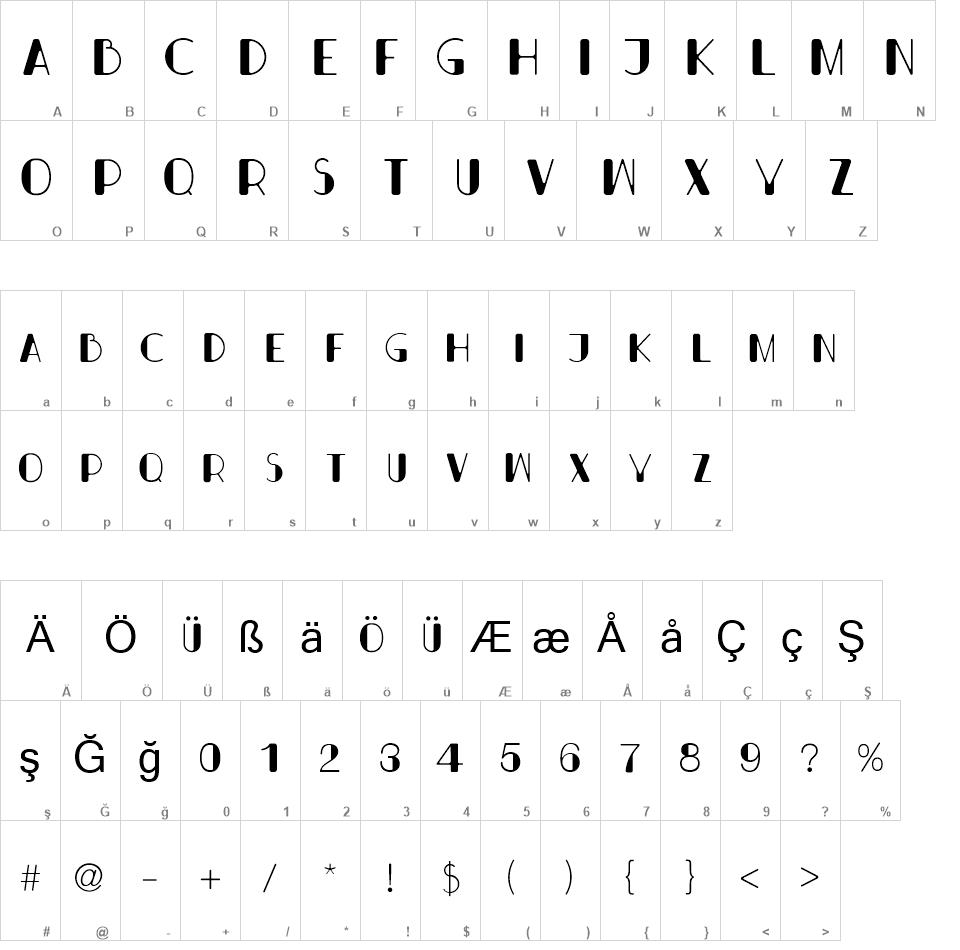 Bondi free font