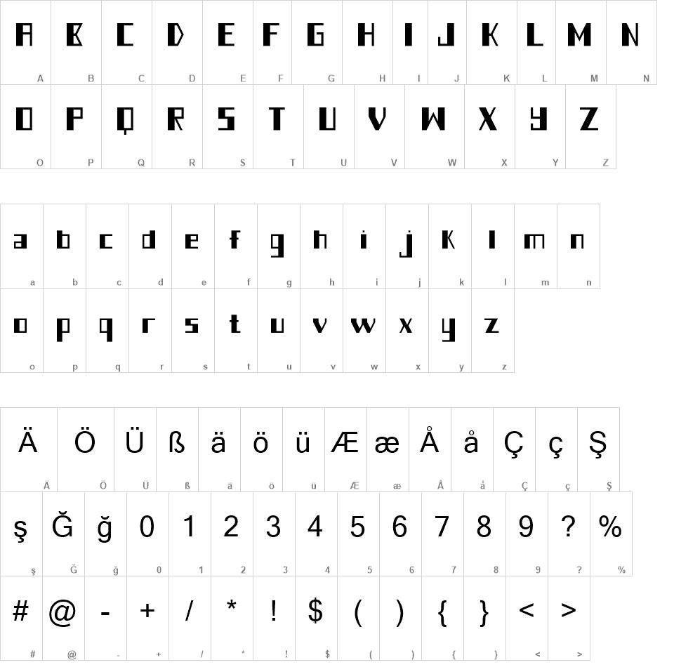 Broadway Musical free font