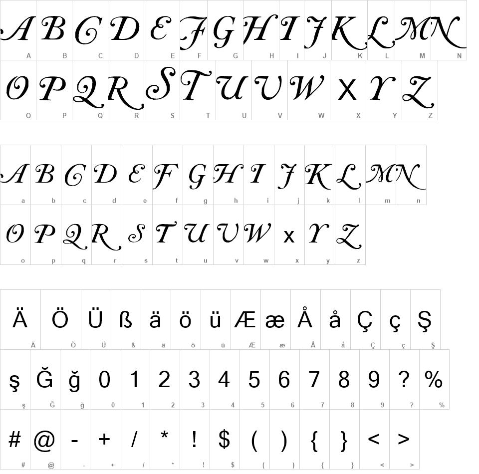 Caslon Font Family free font