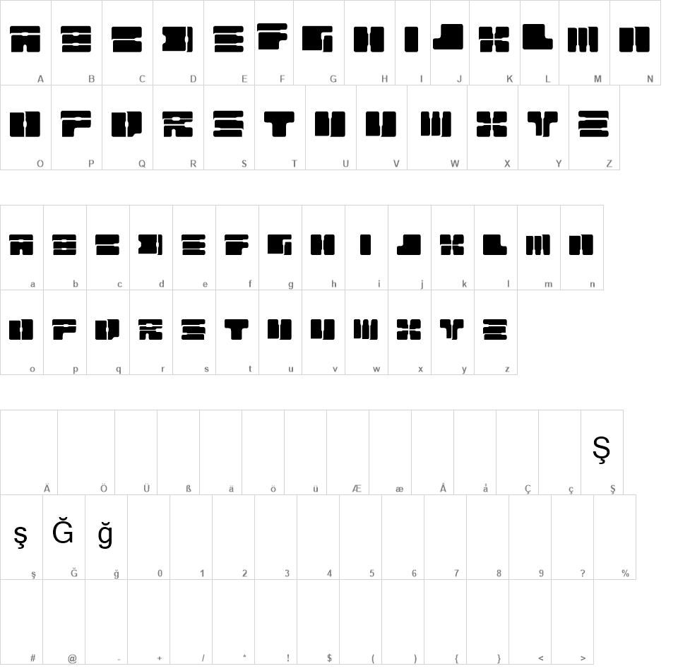 Cable free font