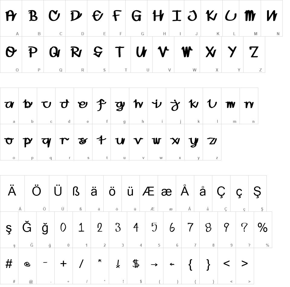 Calligraffiti free font