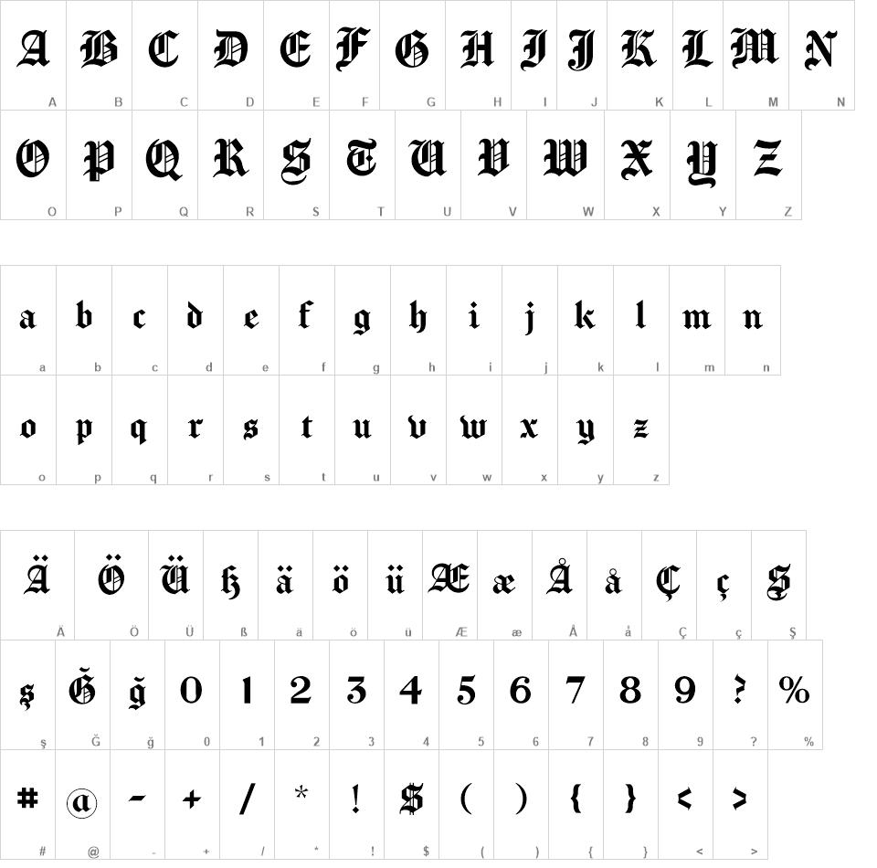 Chomsky free font