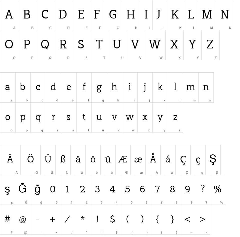 Cicero Serif free font