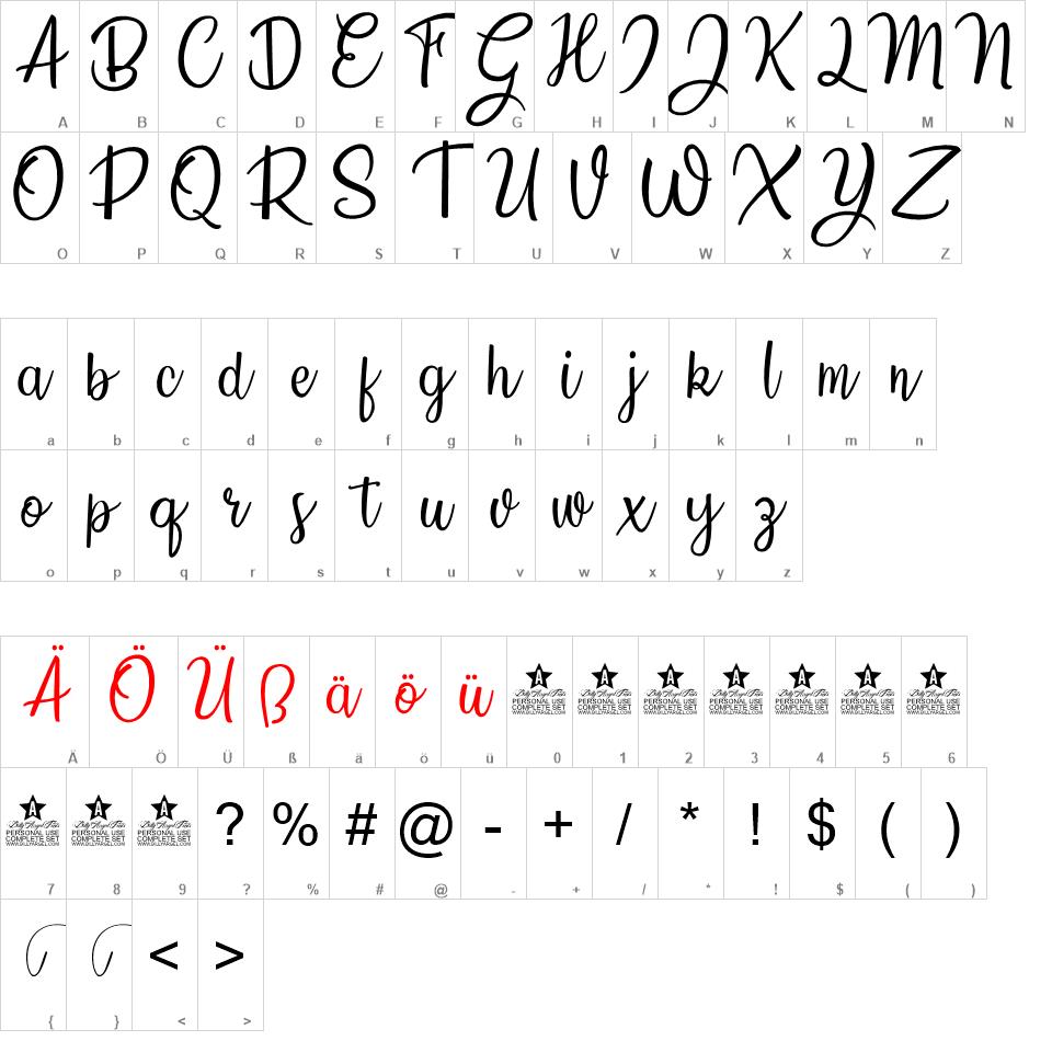 Countryside free font