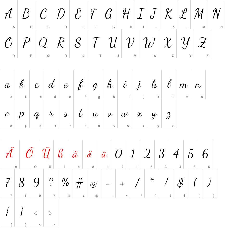 Dancing Script free font