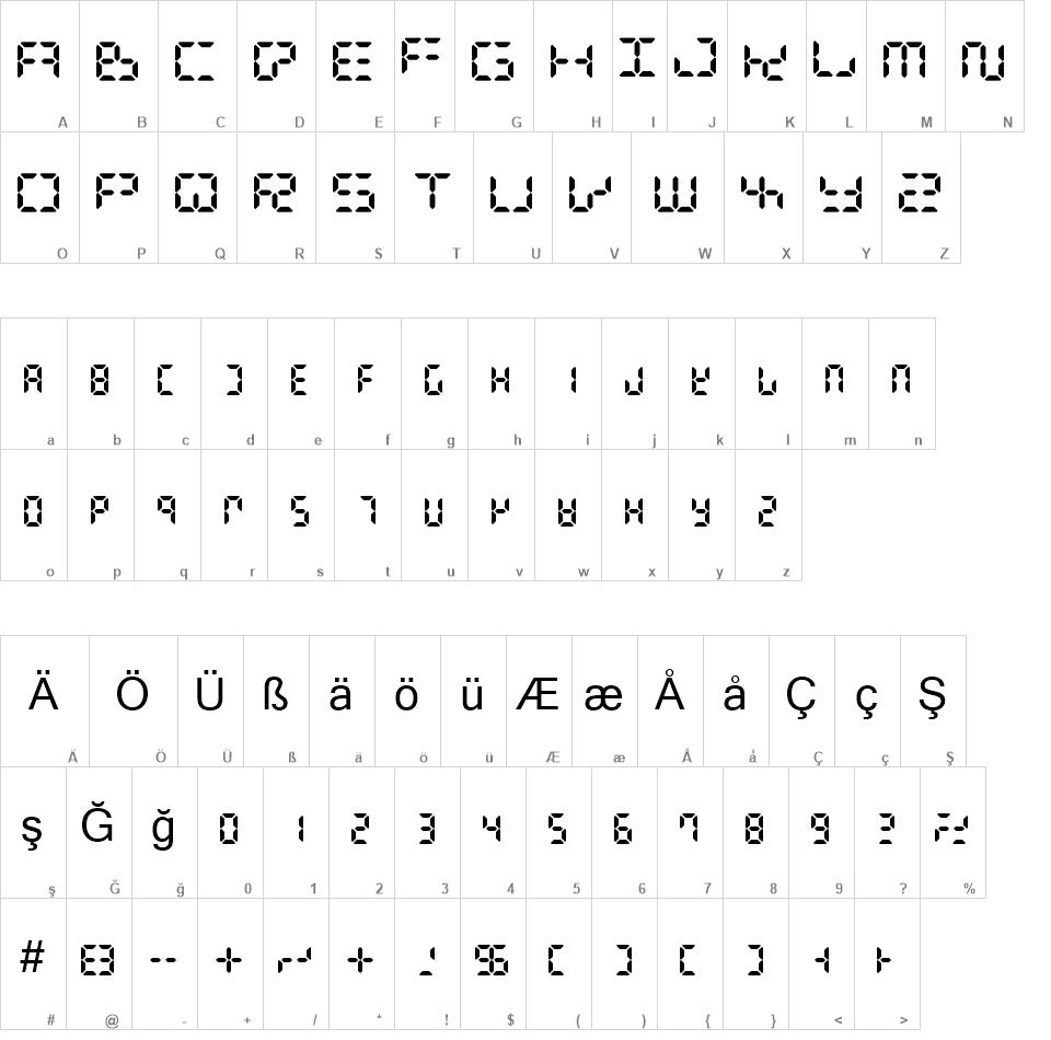 Digital Dismay free font