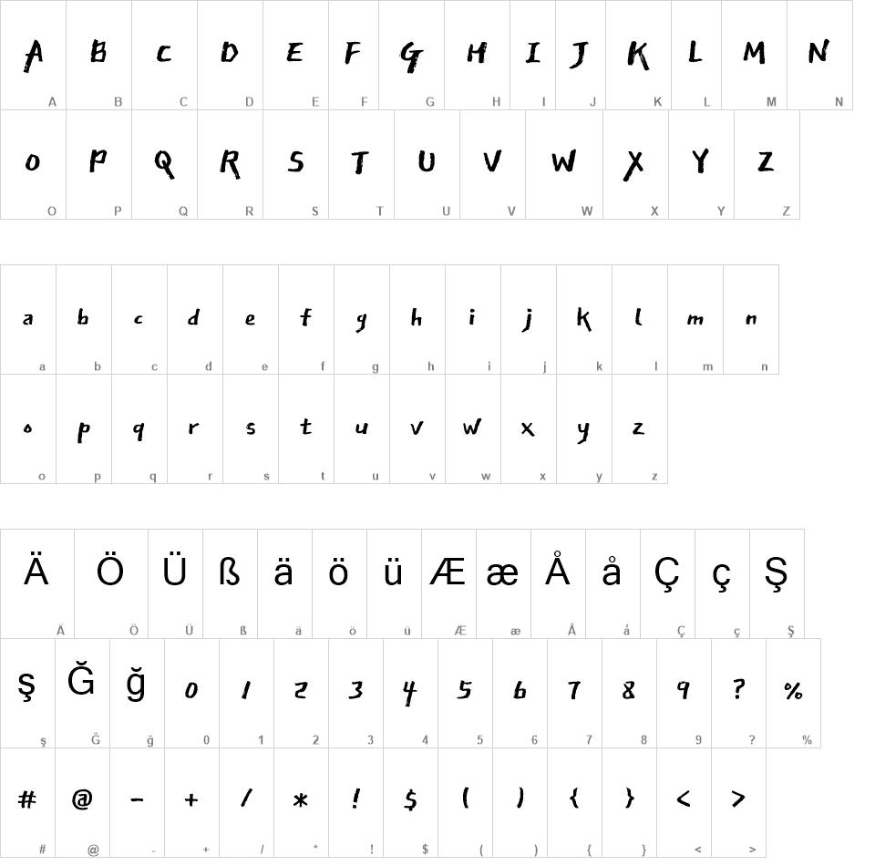 East Sea Dokdo free font