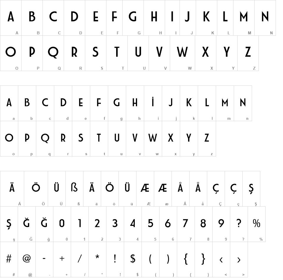 FIAT ADVERT free font