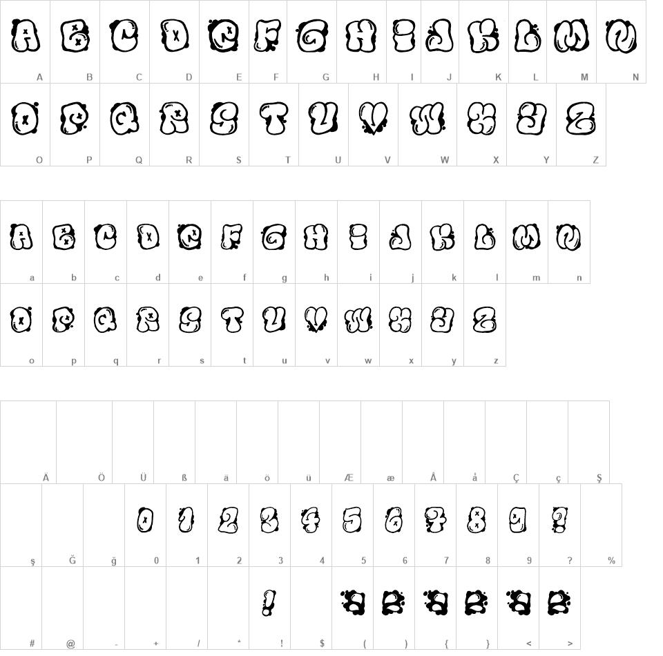 El&Font Bubble free font