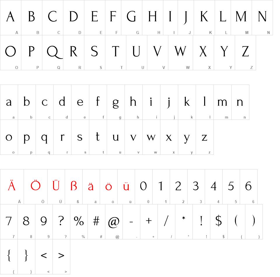 Forum free font