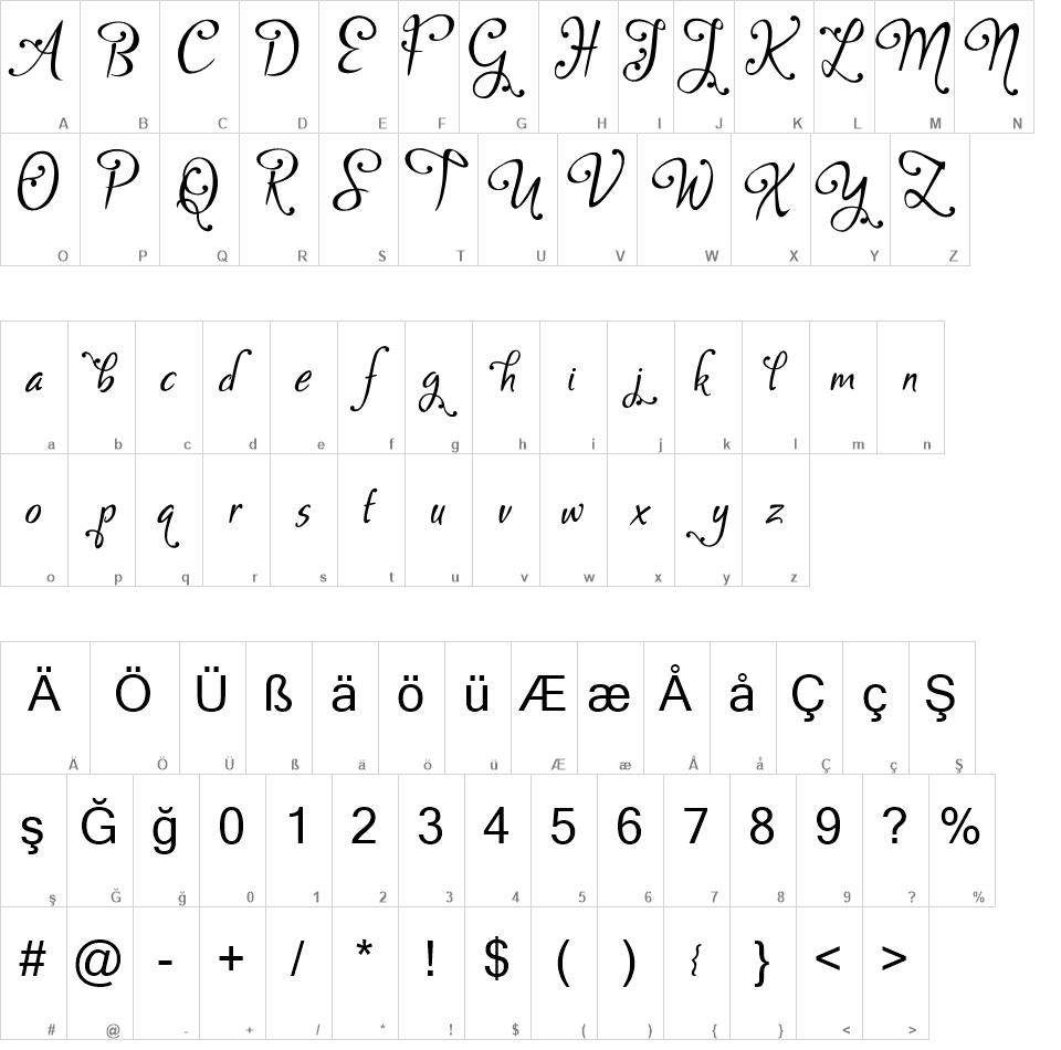 Gaby free font