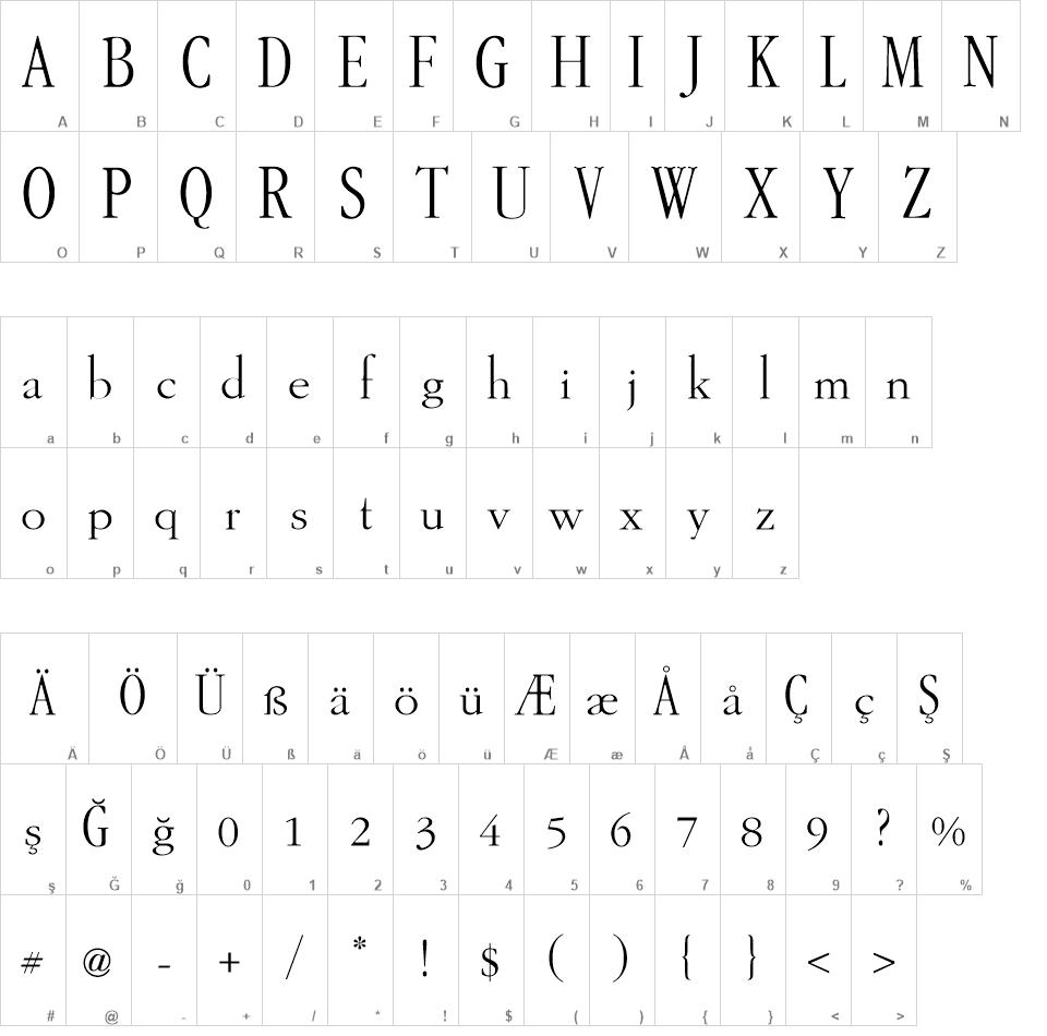 Gar-A-Mond Tall free font