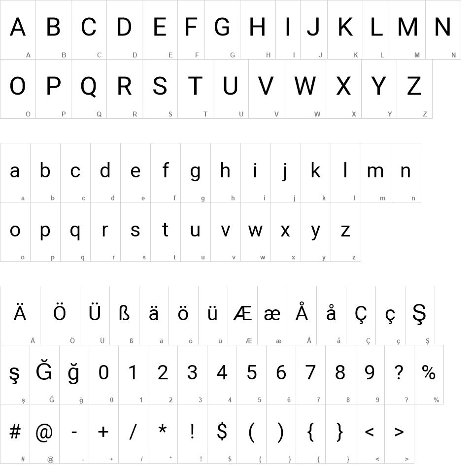 Heebo free font