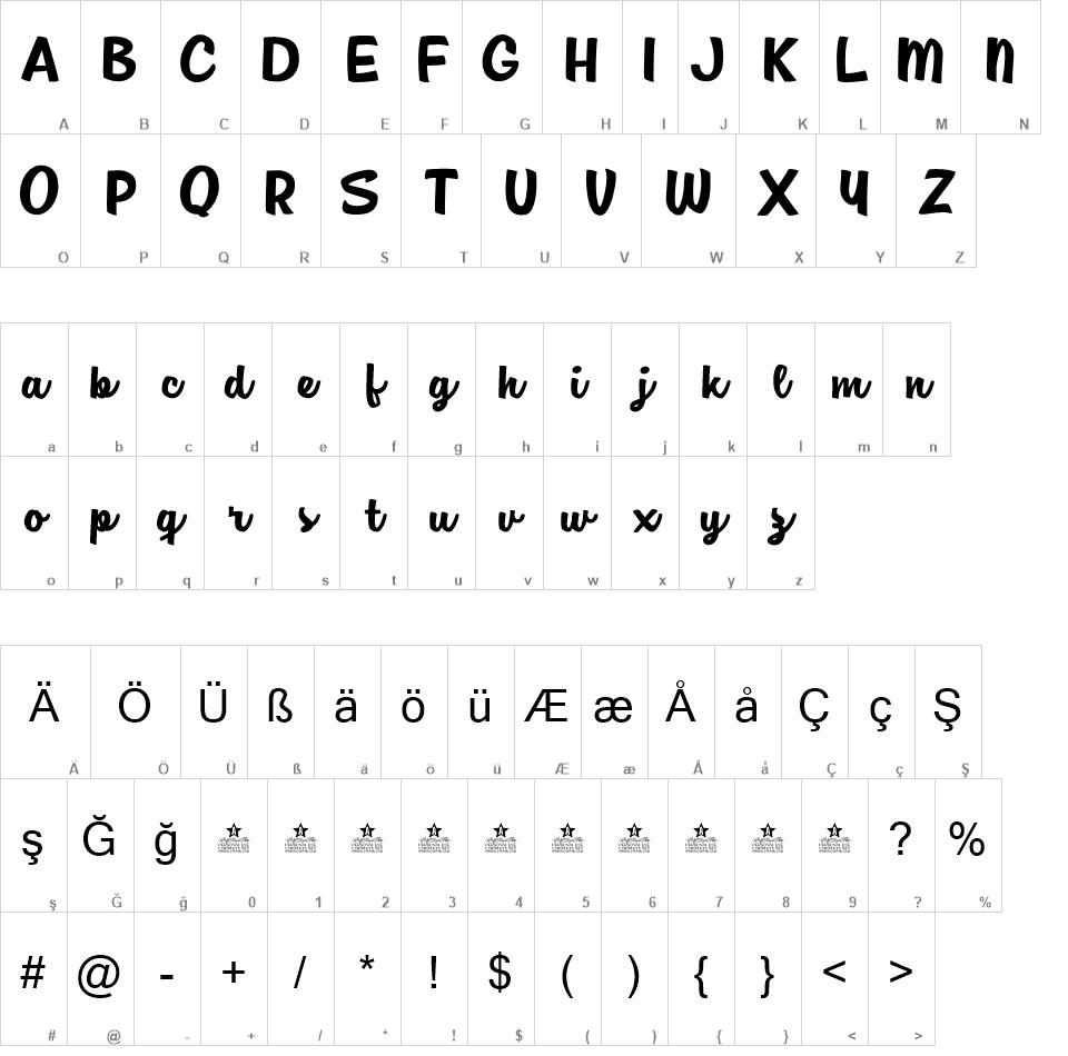 Jam Sessions free font