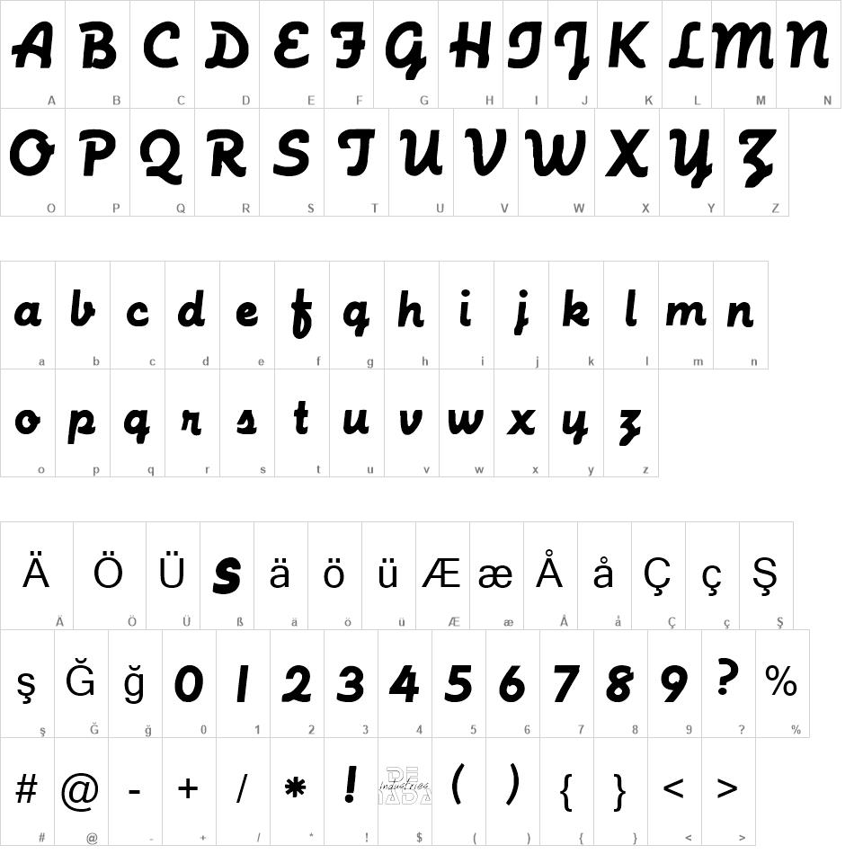 Machine Script free font