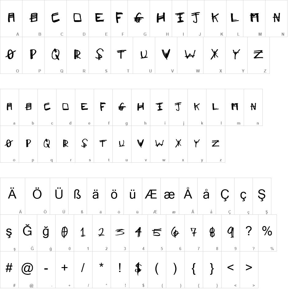 Major Clue free font