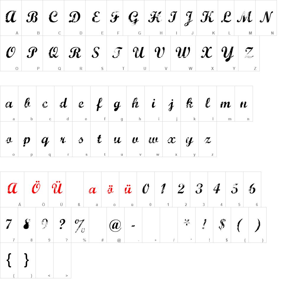 Marcelle Script free font