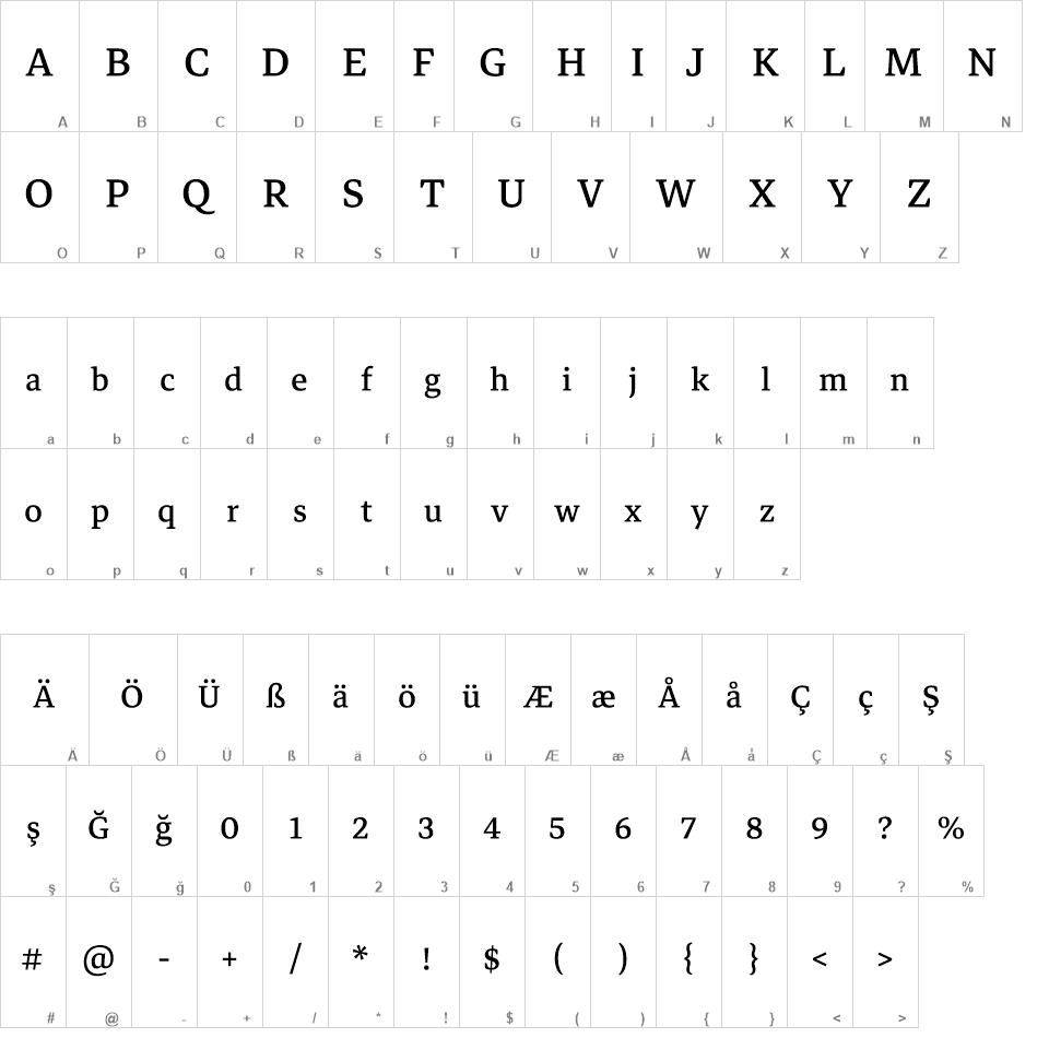 Markazi Text free font