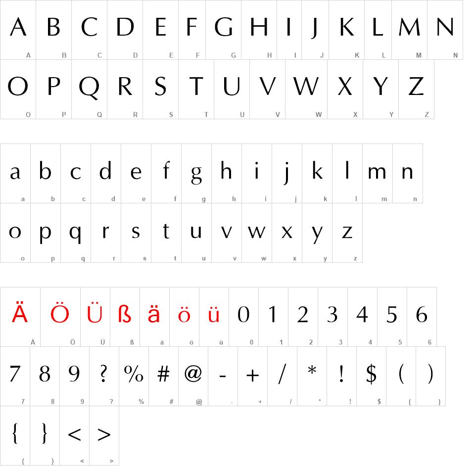 Opus free font