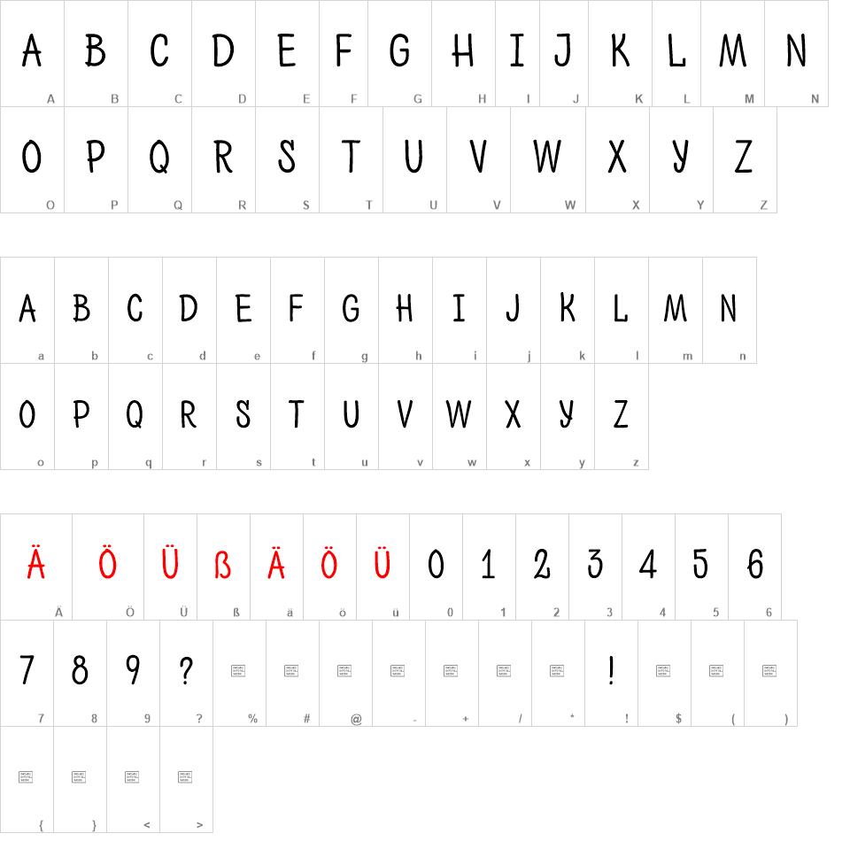 PH Font free font