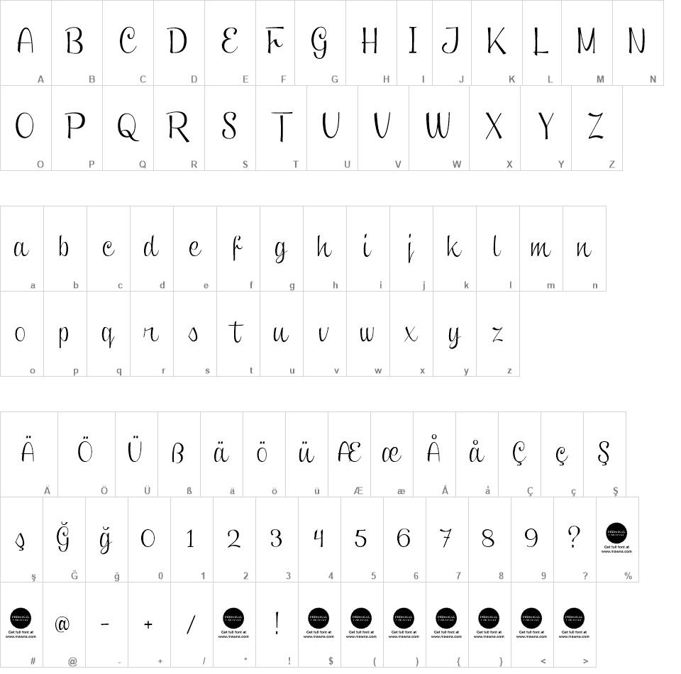 Clipper Script free font