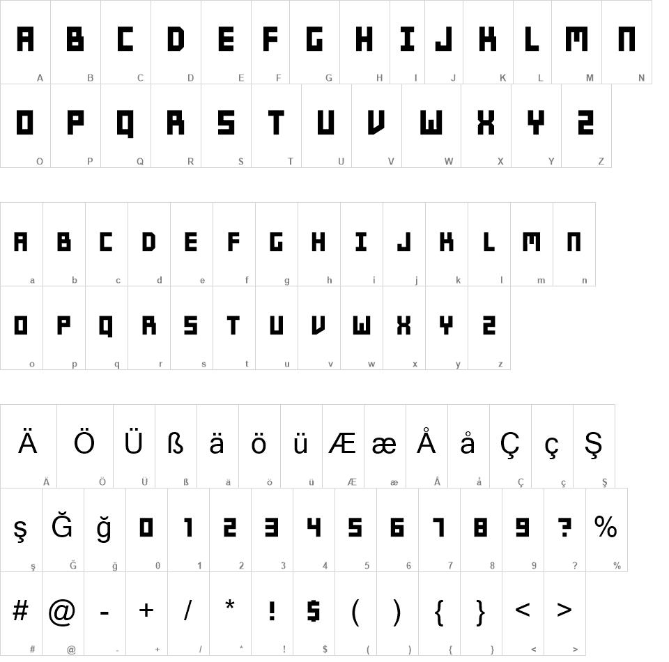 Players free font