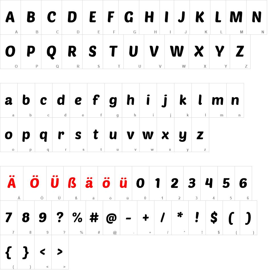 Poetsen one free font