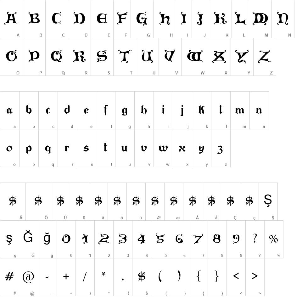 Press Gutenberg free font