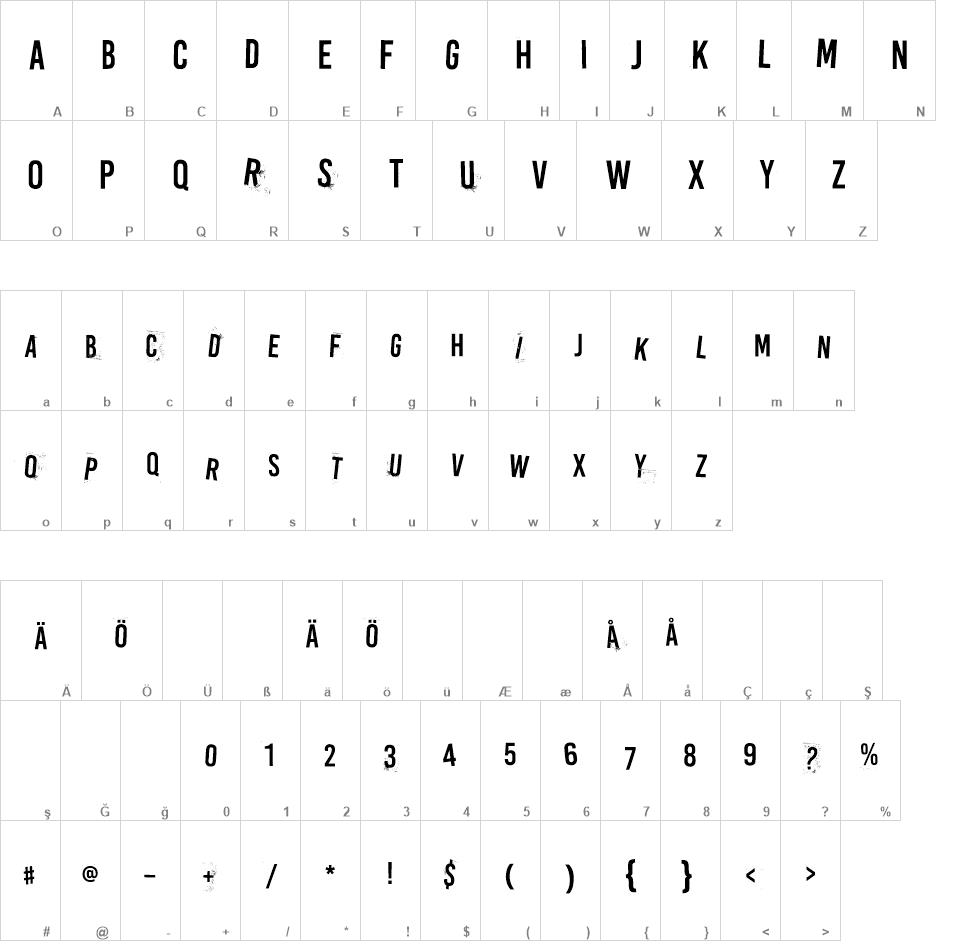 Rip-off Font free font