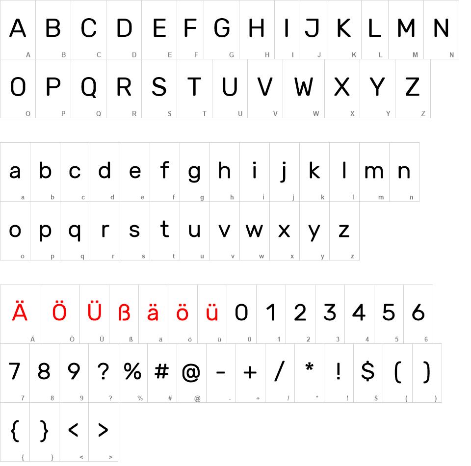 Rubik free font