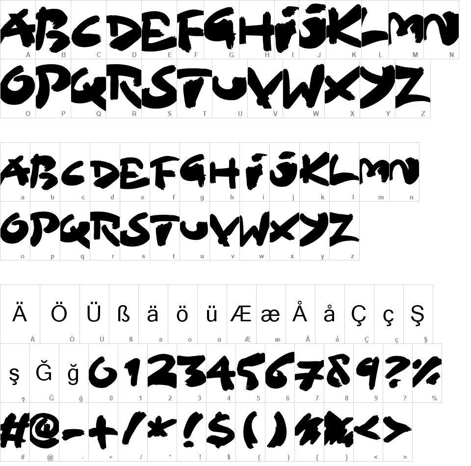 Sloppy Paint free font