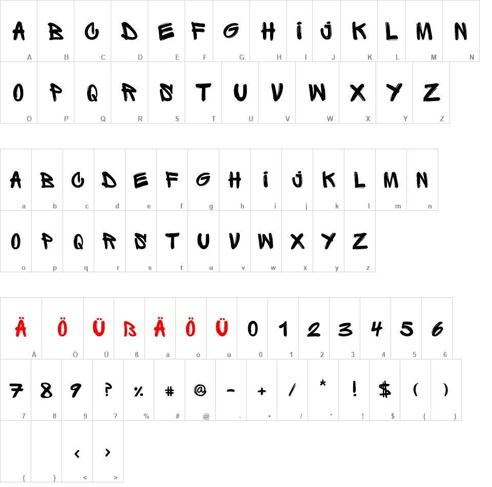 Sprite Graffiti free font