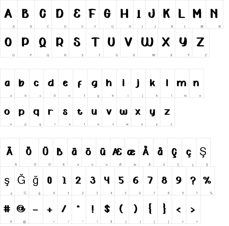 The Me free font