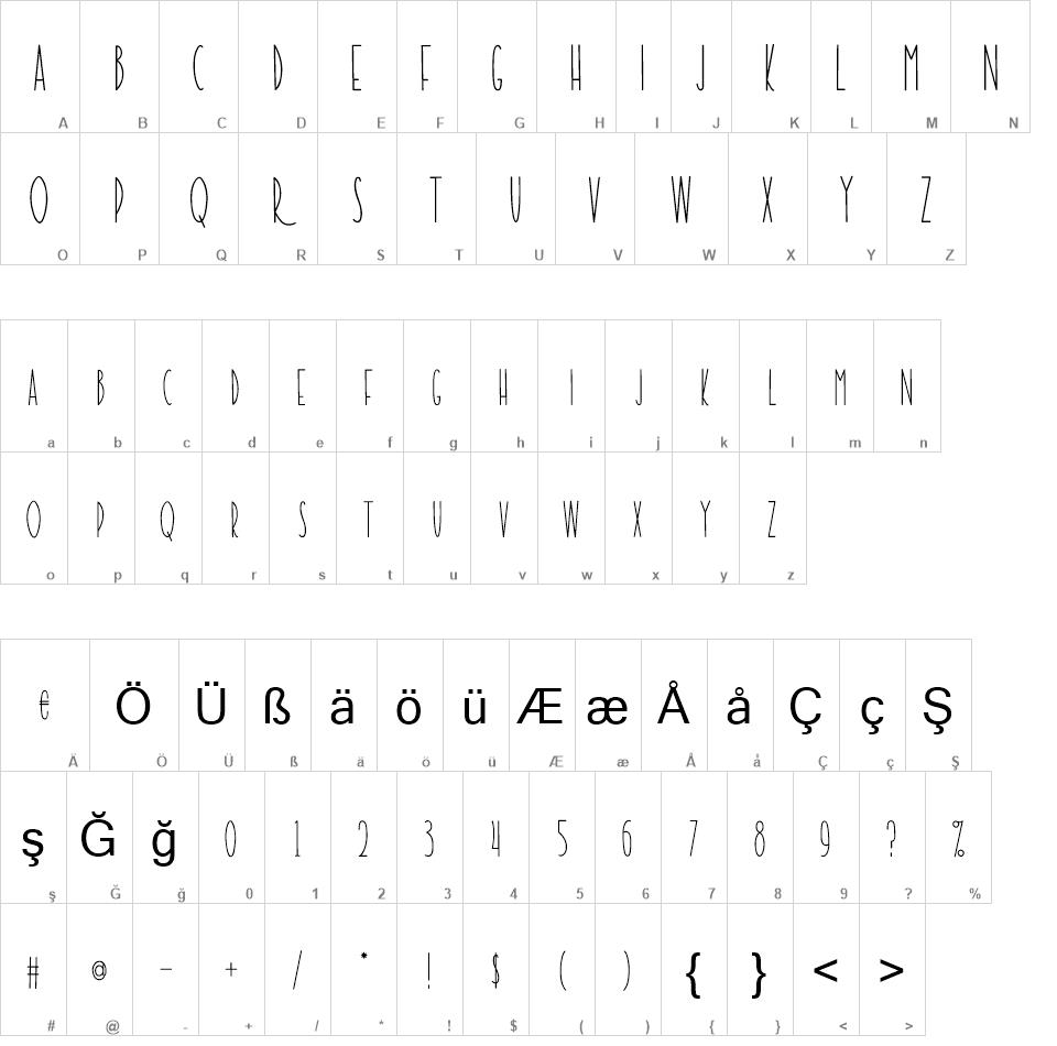 The Ramble free font