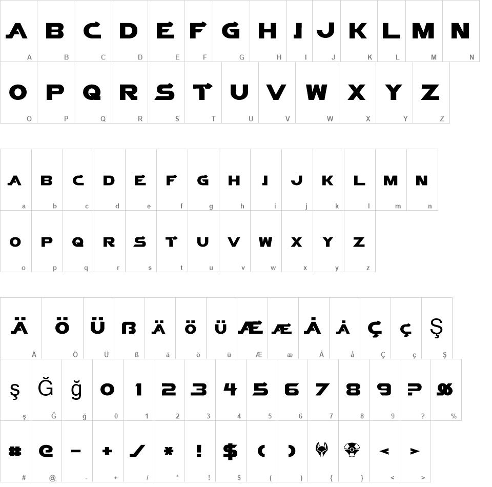 Vector Sigma free font