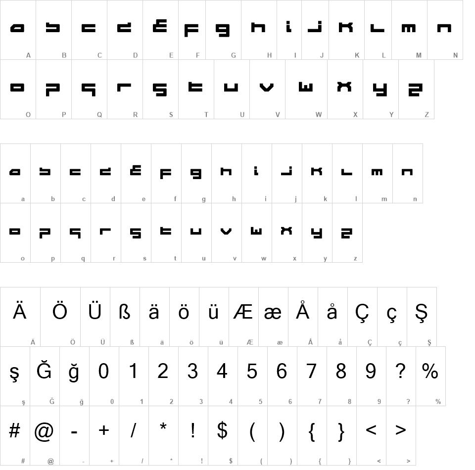 Wipeout HD free font