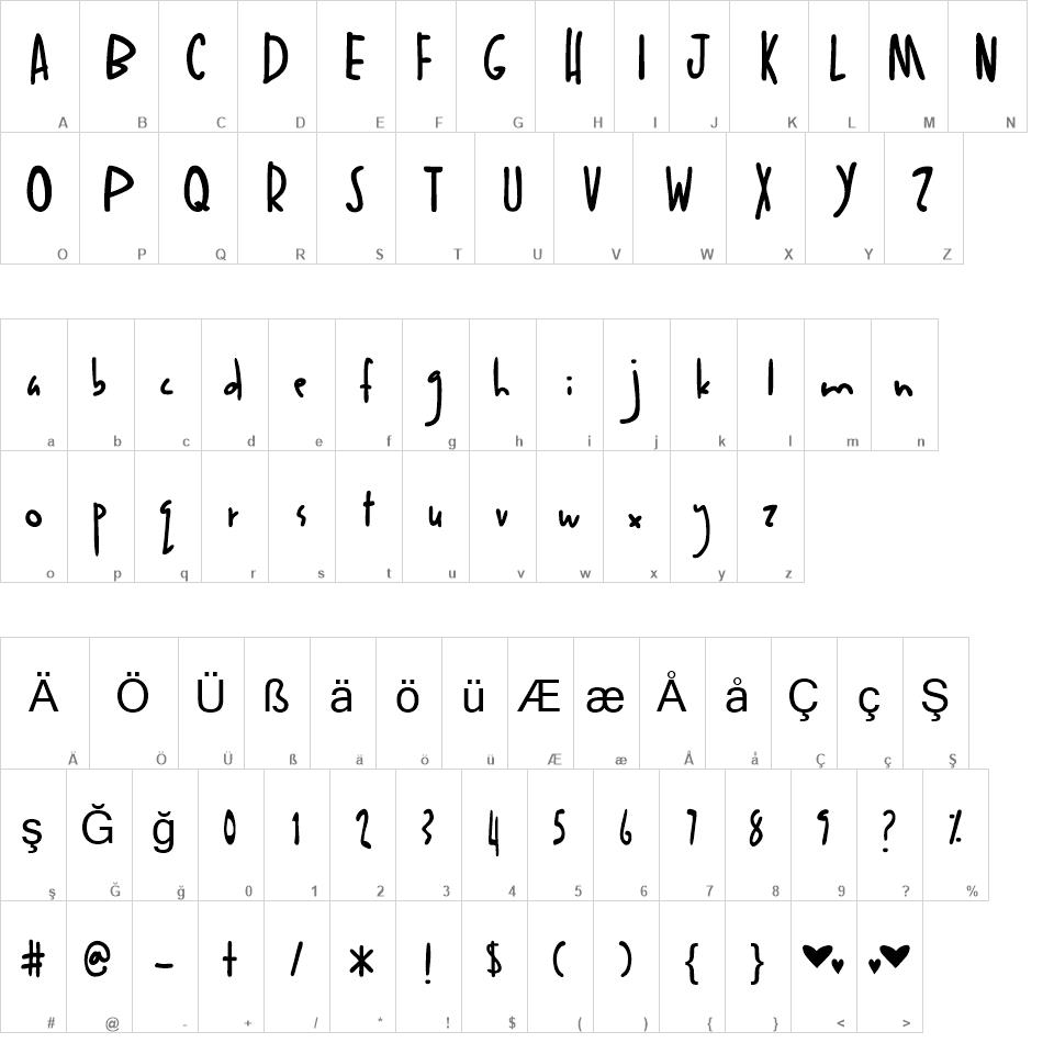 Anak Anak free font