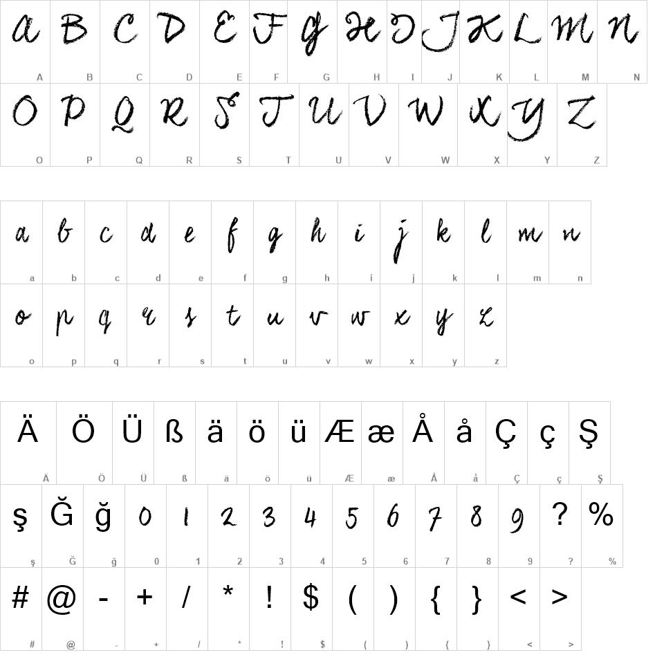 Coalhand Luke free font