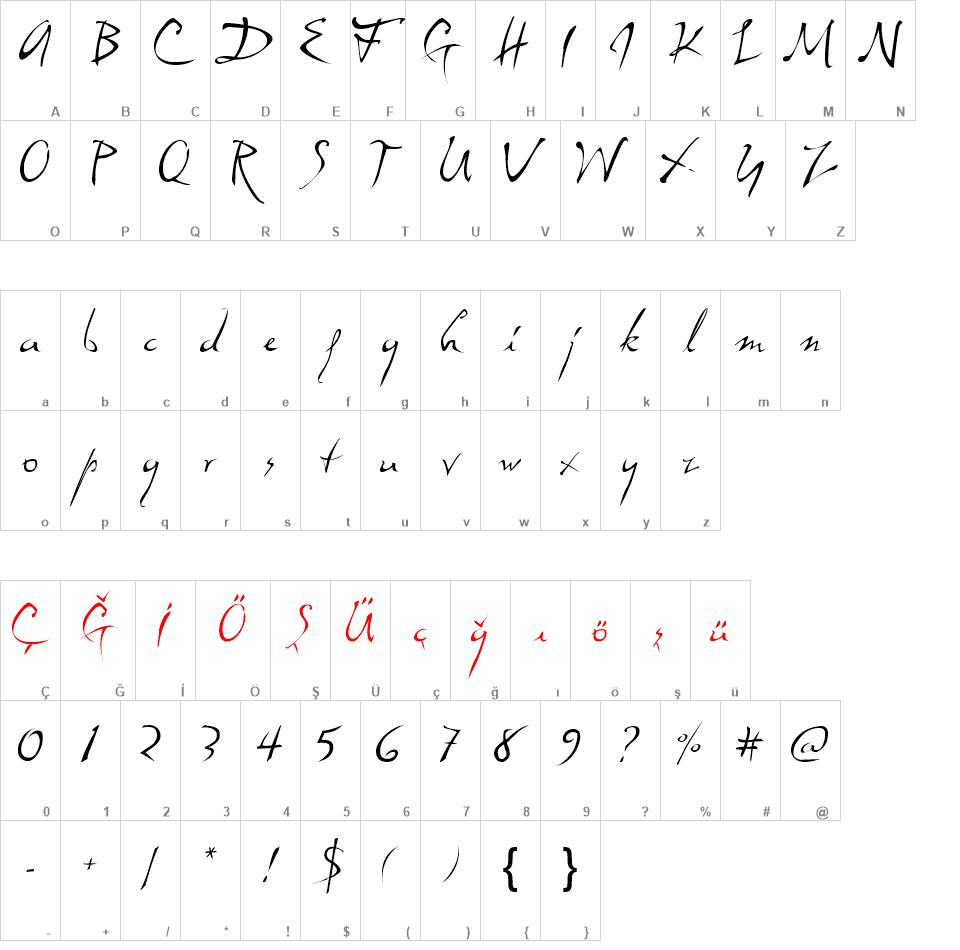Dali free font