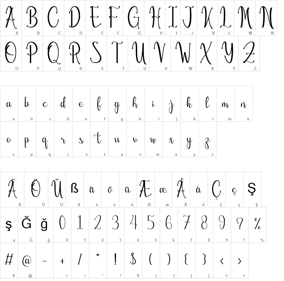 fluffy free font