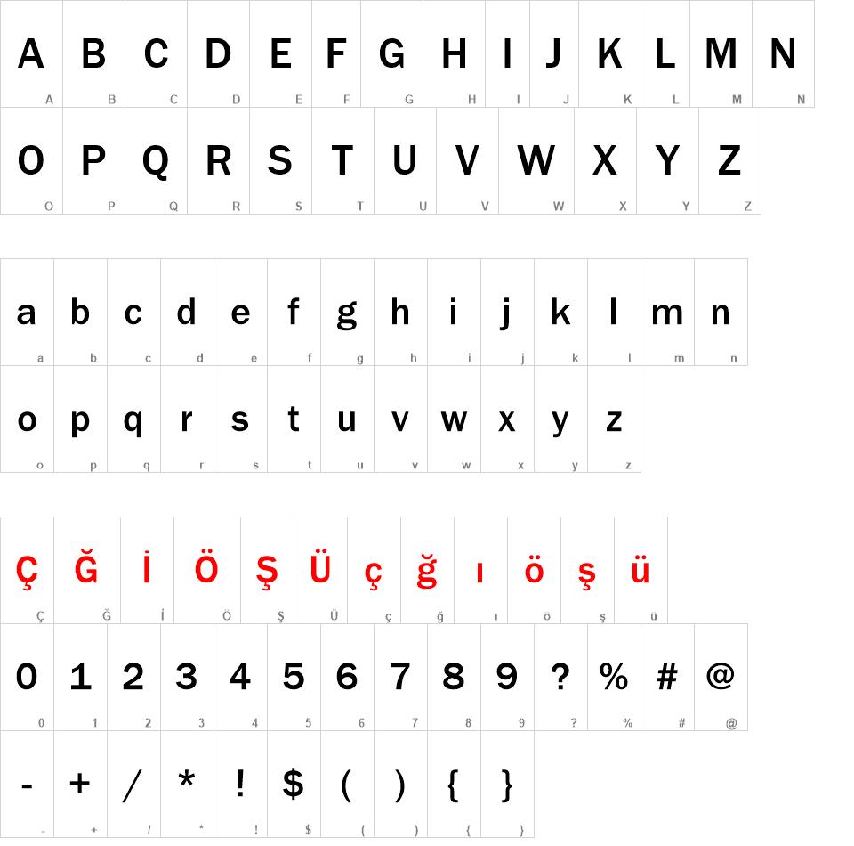 Franklin Gothic Medium free font