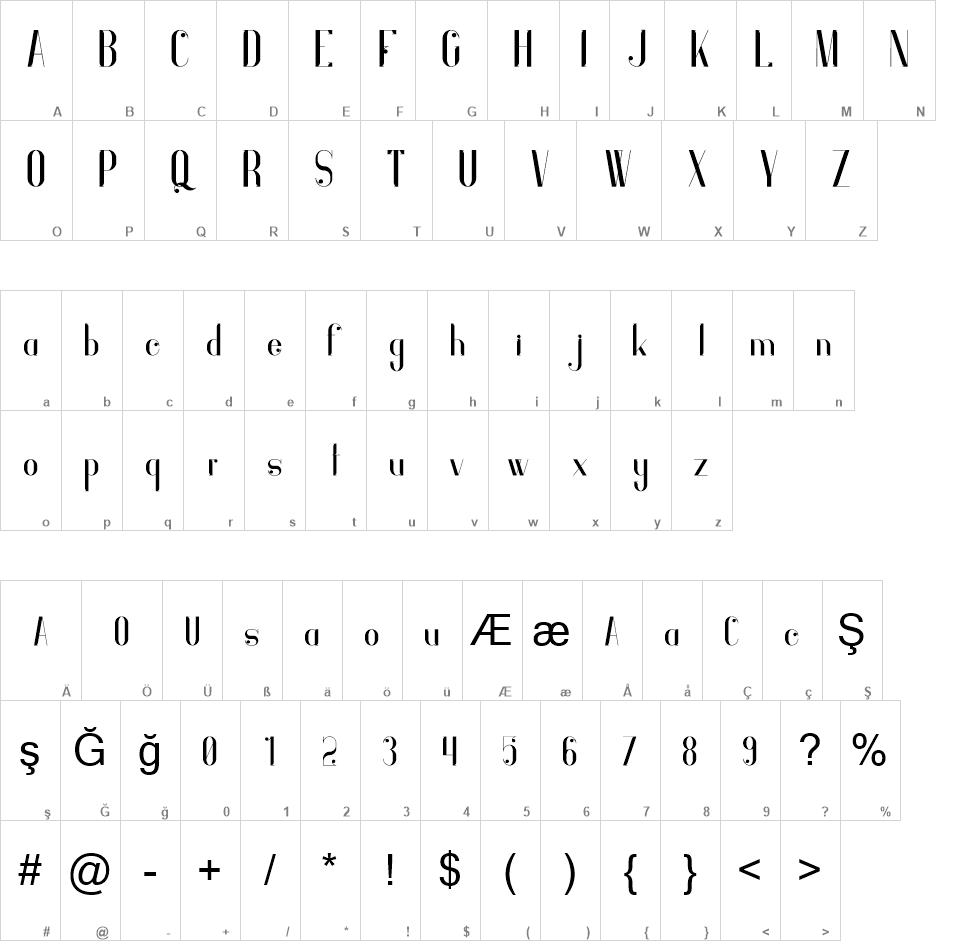 Indigo Font free font