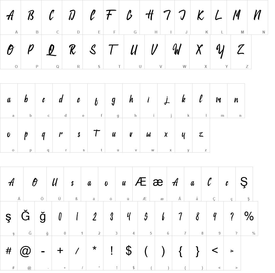 Jackie free font