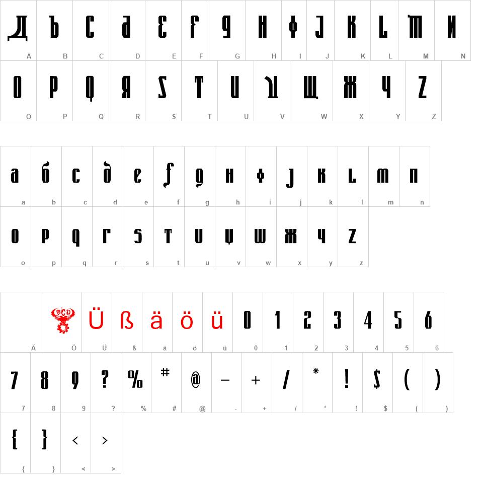 Kremlin Emperor free font