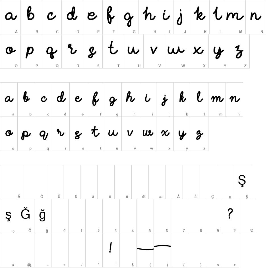 Millennial Solstice free font