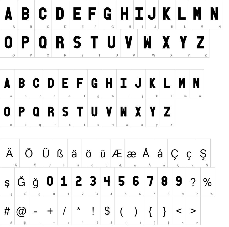 Old Block free font
